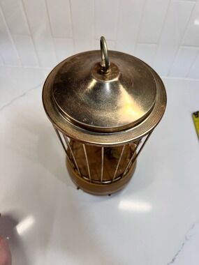 Accents | Antique Singing Bird Cage Music Box Automaton Semi Works ...